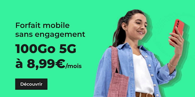 Pour la rentrée, RED by SFR propose l’un des forfaits 100 Go les moins chers